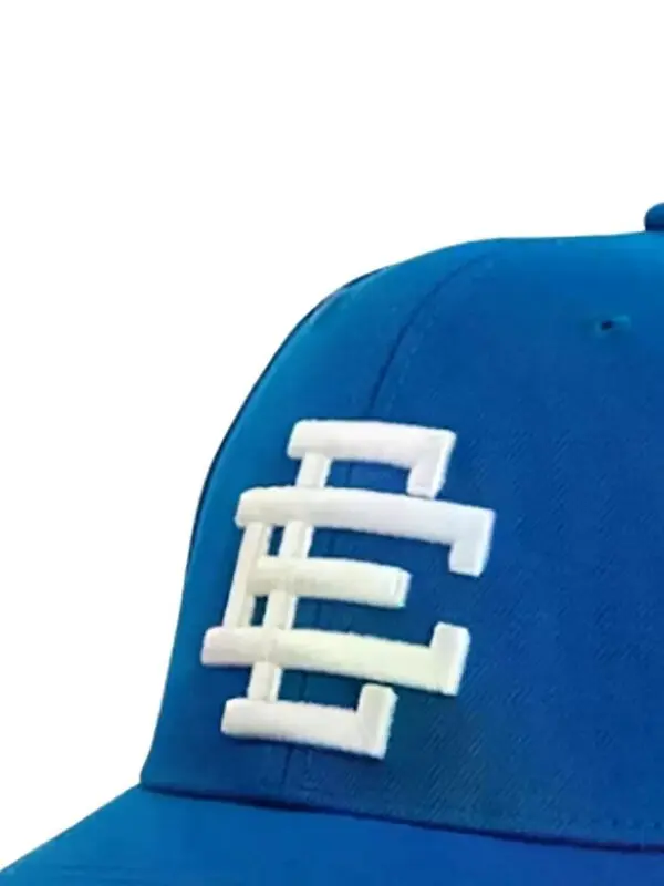 ERIC EMANUEL Monogram Logo Cap - Blue