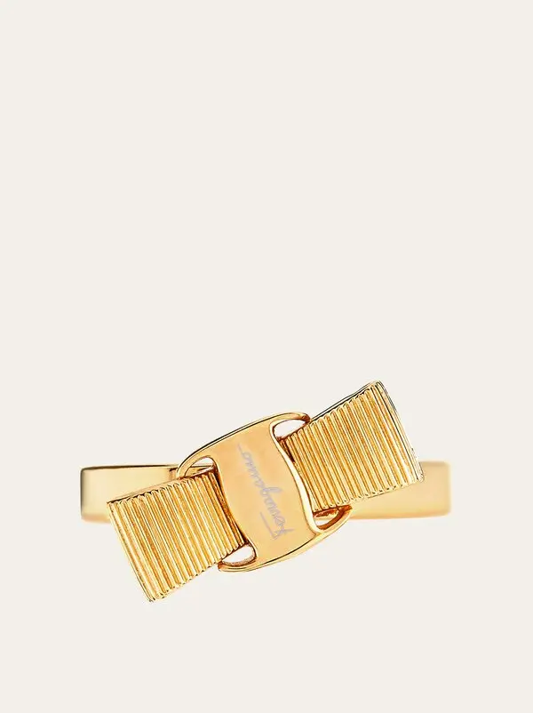 FERRAGAMO Vara Bow Ring - Gold