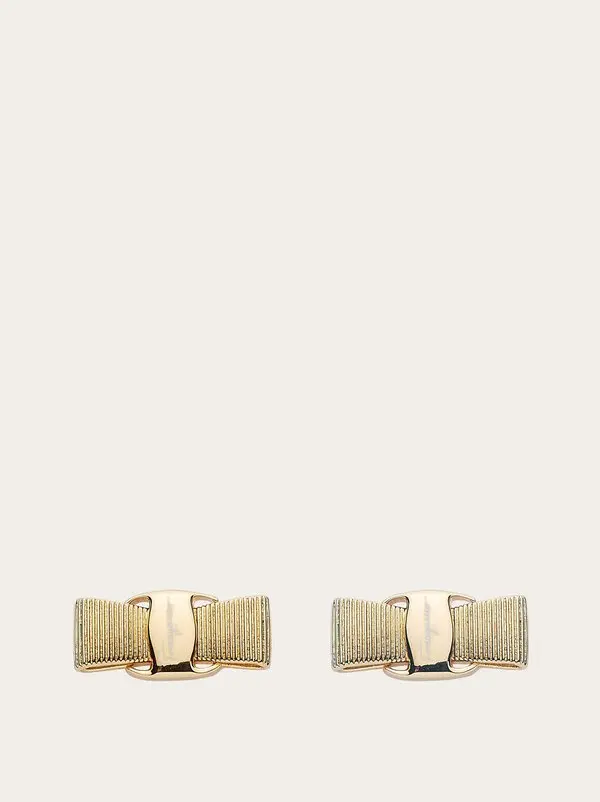 FERRAGAMO Vara Bow Earrings - Gold