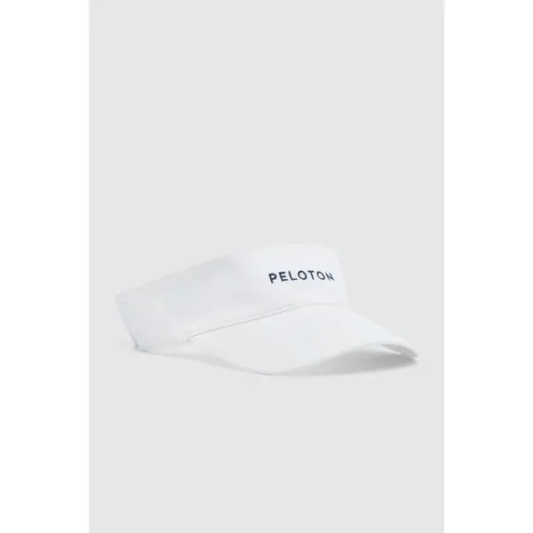 PELOTON Sport Visor - Bright White