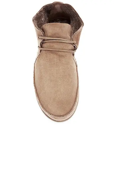 THE ROW Tyler Lace Up Boot - Fawn