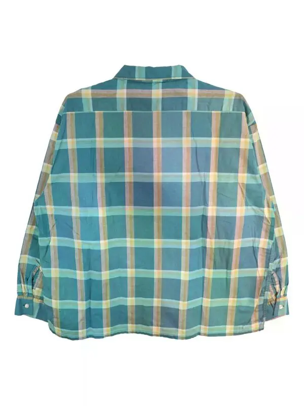 SAINT MXXXXXX Checked Buttoned Shirt