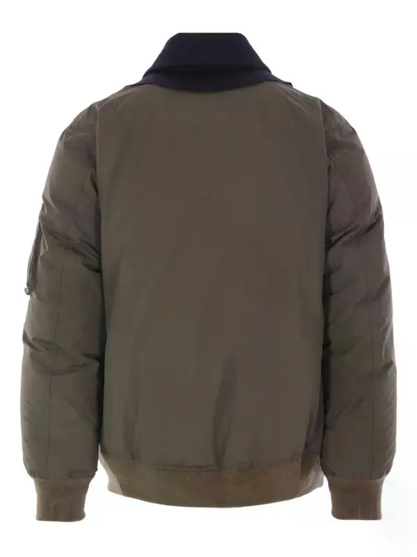 Sacai Double-breasted Anchor-button Coat