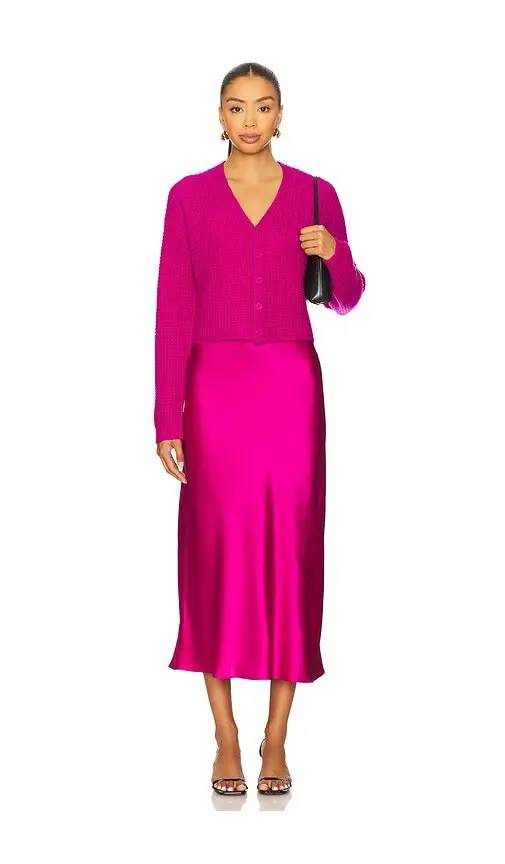 Sablyn Taylor V-neck Bias Cut Dress