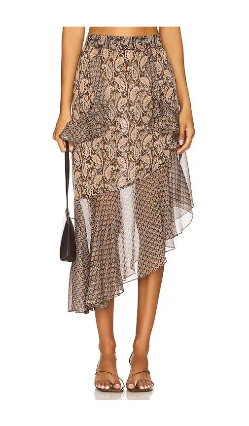 Misa Rakal Skirt - Brown