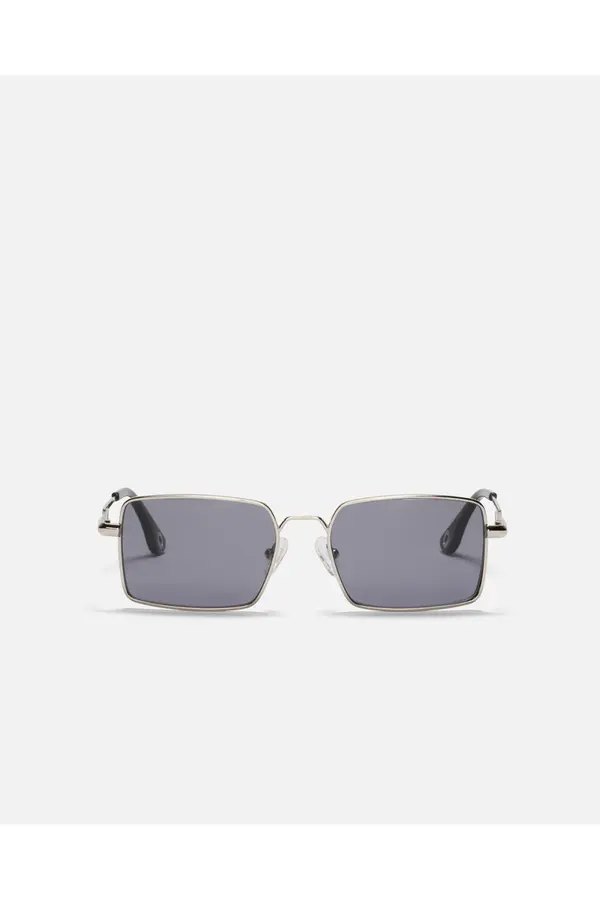 AUREUM Eze Square Sunglasses - Silver