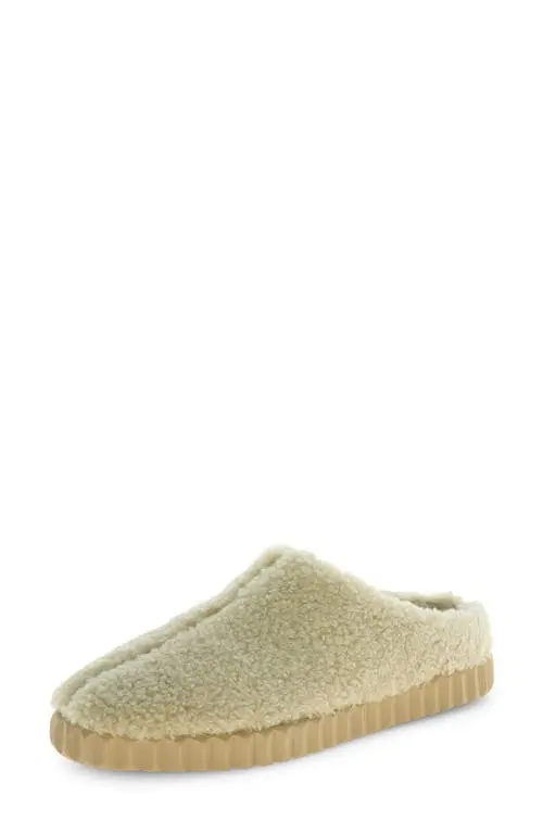 VOILE BLANCHE Gina Faux Shearling Clogs
