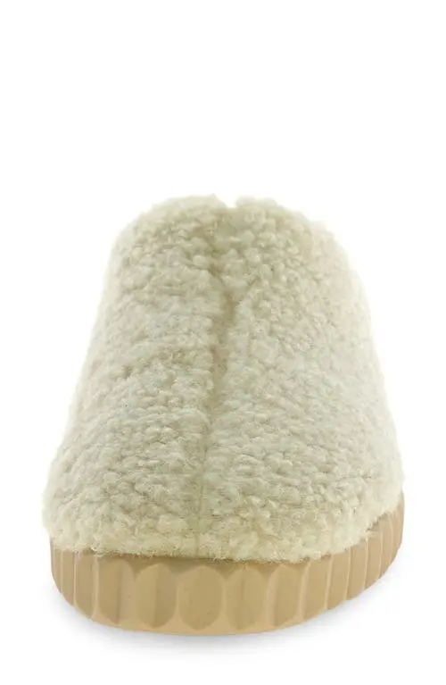 VOILE BLANCHE Gina Faux Shearling Clogs