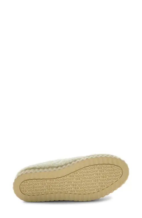 VOILE BLANCHE Gina Faux Shearling Clogs