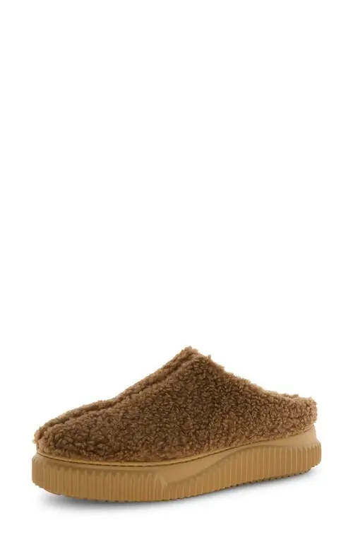 VOILE BLANCHE Gina Faux Shearling Clogs