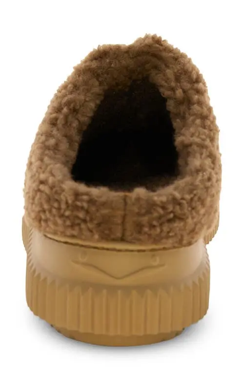 VOILE BLANCHE Gina Faux Shearling Clogs