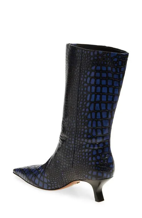 Rag & Bone Mott Pointed Toe Boots - Indigo