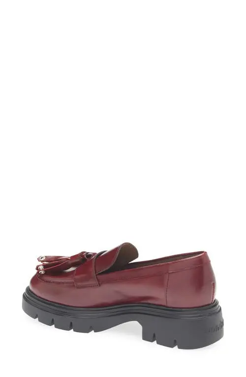 WONDERS Tassel Platform Loafer - Oregon Vino
