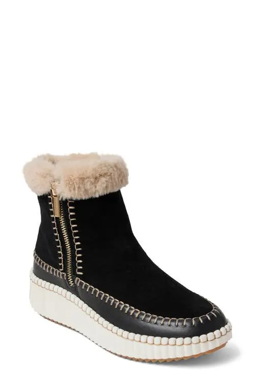 Jack Rogers Janetta Faux-fur Bootie - Black