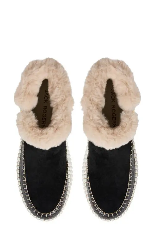 Jack Rogers Janetta Faux-fur Bootie - Black