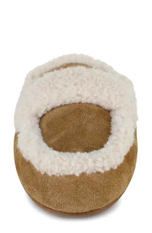 Splendid Faux Fur Mule - Caramel