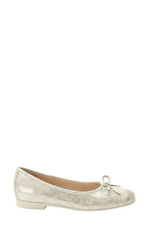 ALEGRIA BY PG LITE Talya Cap Toe Ballet Flat - Champagne Mist