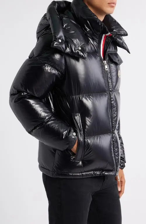 Moncler Montbeliard Short Down Jacket - Black