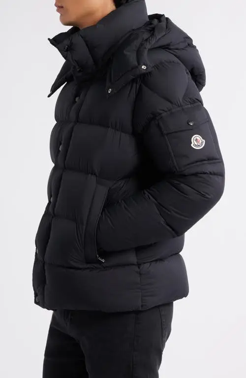 Moncler Maya 70 Hooded Quilted Down Jacket - Black