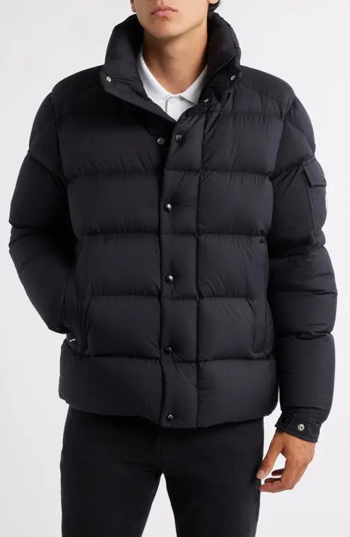 Moncler Maya 70 Hooded Quilted Down Jacket - Black