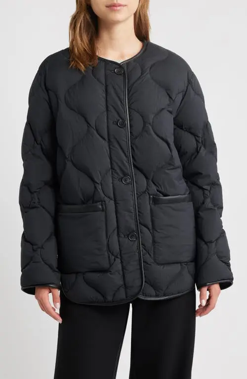 Rag & Bone Tatiana Quilted Down And Feather Filled Jacket - Black