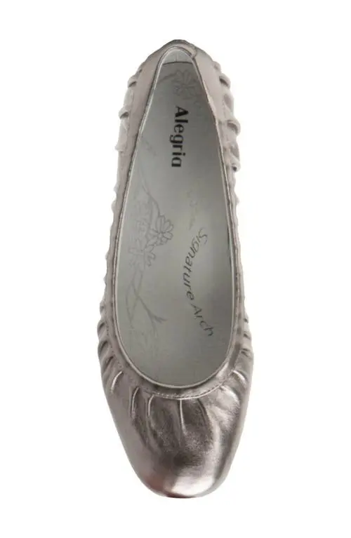 ALEGRIA BY PG LITE Beka Ballet Flat - Pewter