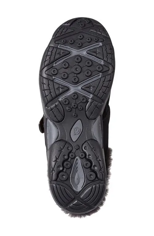 Easy Spirit Elinn Faux Shearling Mule - Black