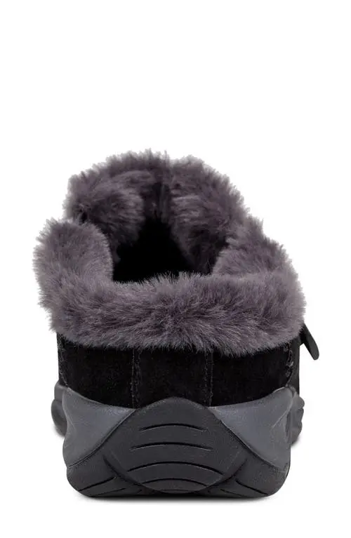 Easy Spirit Elinn Faux Shearling Mule - Black