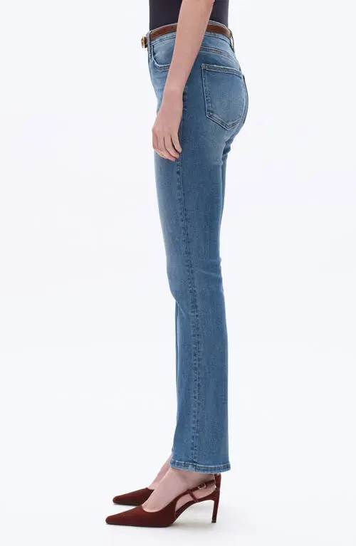 BAYEAS Mid Rise Bootcut Jeans