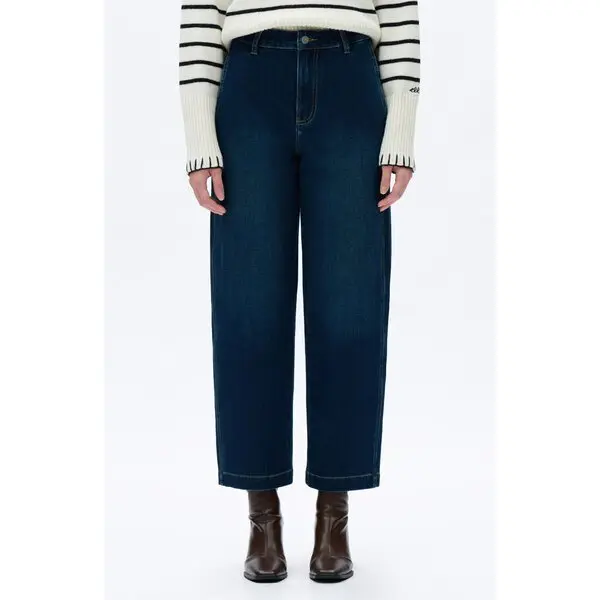 BAYEAS Harem High-waist Straight Leg Jeans