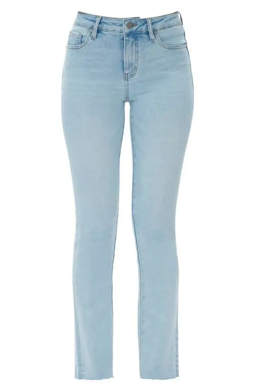 BAYEAS Raw Hem Skinny Jeans - Light Blue