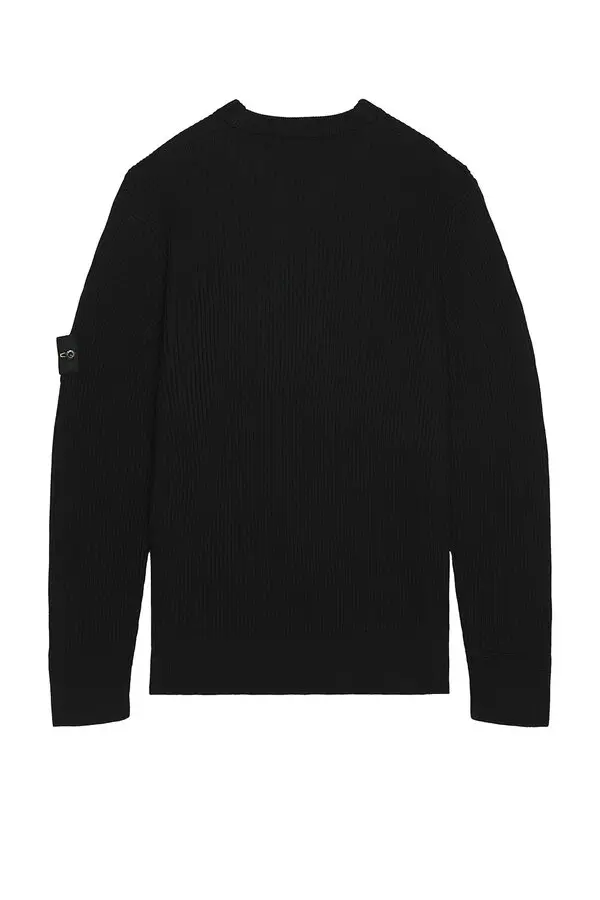 Stone Island Crewneck Sweater - Black