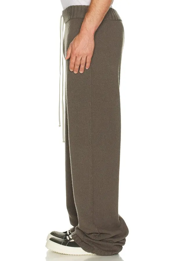 Rick Owens Track Pants In Grey