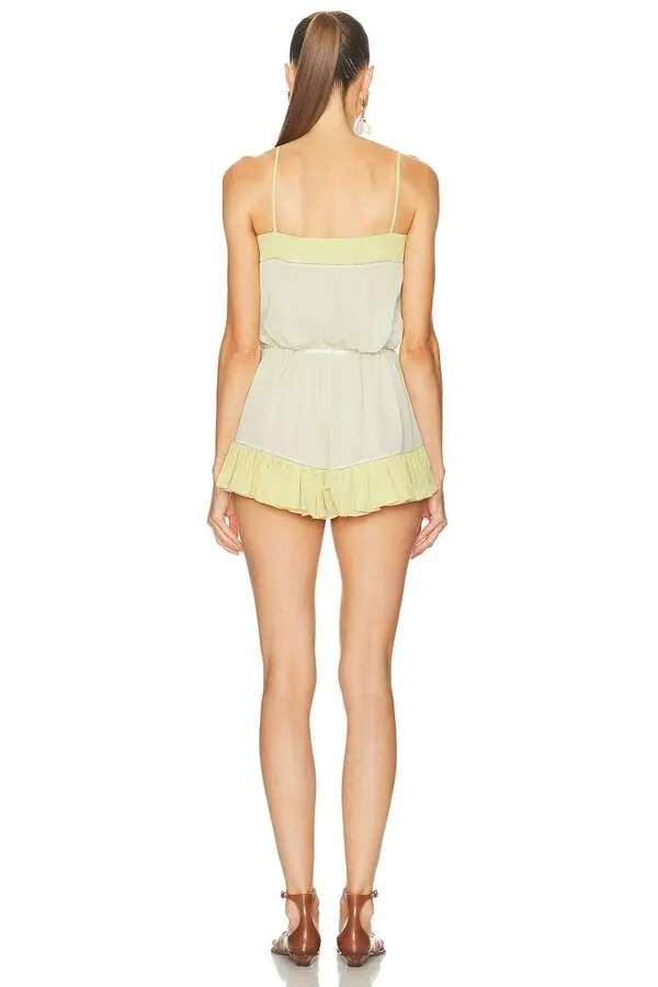 Chloé Silk Satin Romper