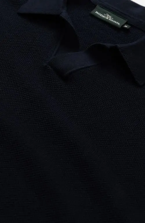 Rodd & Gunn Avalon Johnny Collar Polo - Eclipse