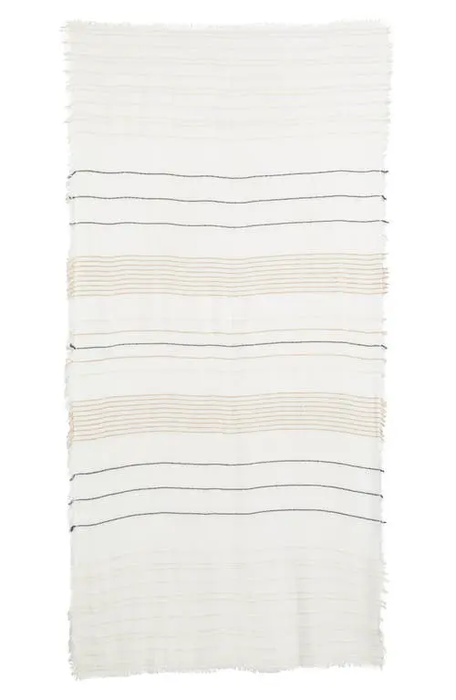Tasha Striped Long Scarf