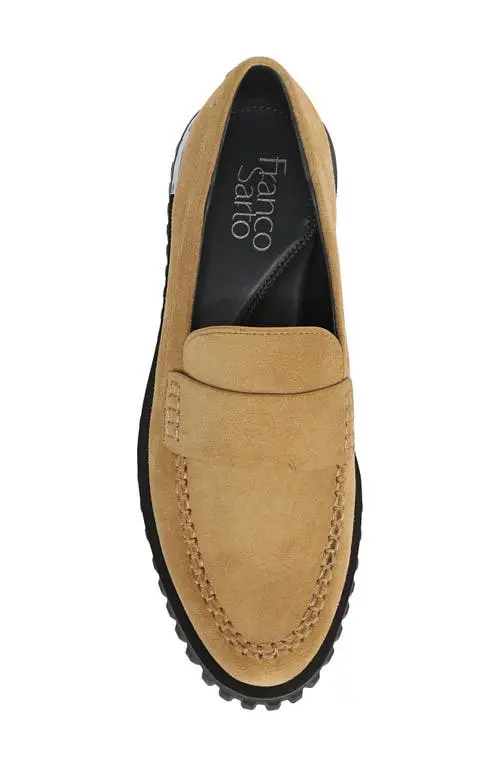 Franco Sarto Platform Loafer - Biscotti