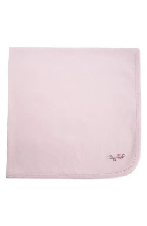 LITTLE ME Flower Cotton Blanket - Pink