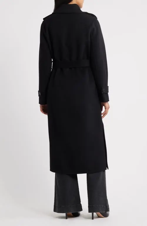 Michael Kors Wool-blend Fitted Maxi Coat