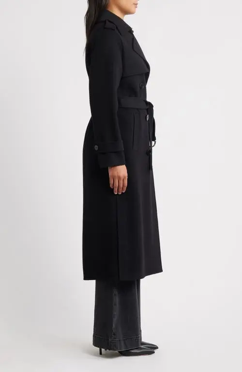Michael Kors Wool-blend Fitted Maxi Coat