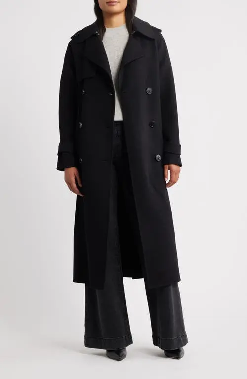Michael Kors Wool-blend Fitted Maxi Coat