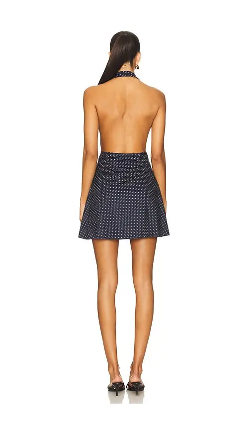 WeWoreWhat X Halter Cowl Mini Dress