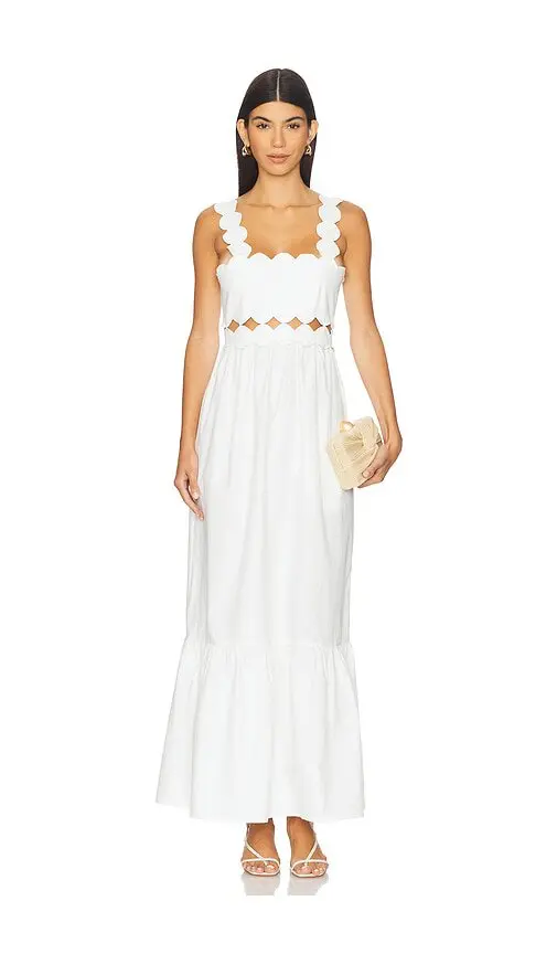 Beach Riot Campbell Maxi Dress - White