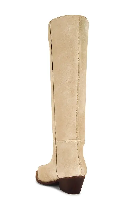 Free People Sway Low Slouch Boot - Parchment