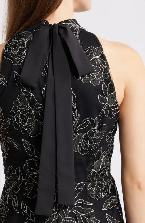 Sam Edelman Embroidered Fit & Flare Cocktail Dress