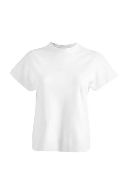 JENDUE Aura Denim T-shirt - White