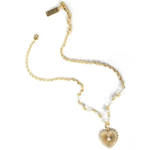 Jessica Simpson Heart Necklace