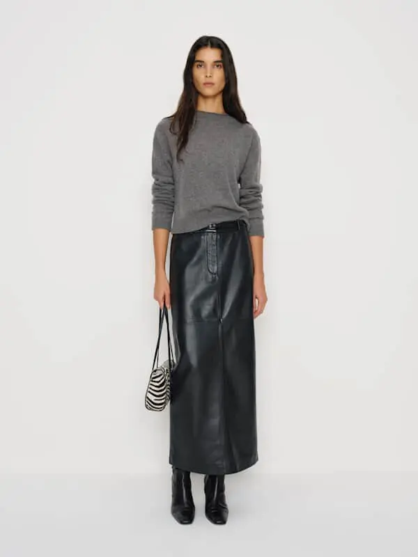 REFORMATION Monique Cashmere Mockneck
