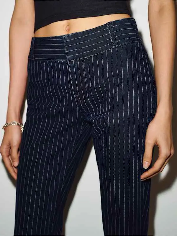 REFORMATION Inez Low Rise Bootcut Jeans