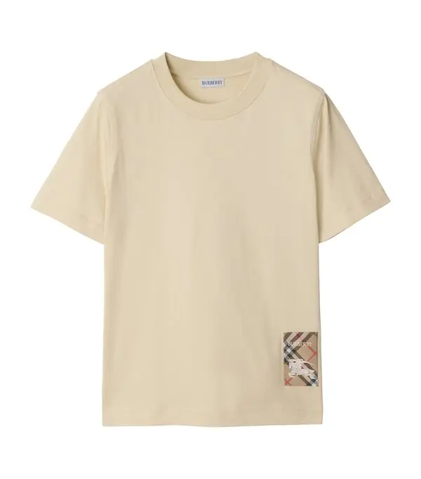 Burberry Check-patch T-shirt
